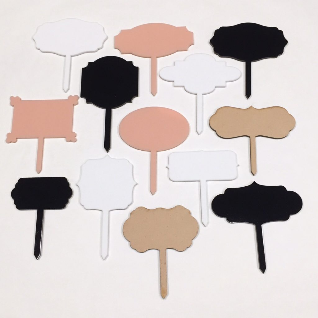 Topper Pack Of 13 Thirteen Decorate Your Own Plaque Bakers Dozen ...