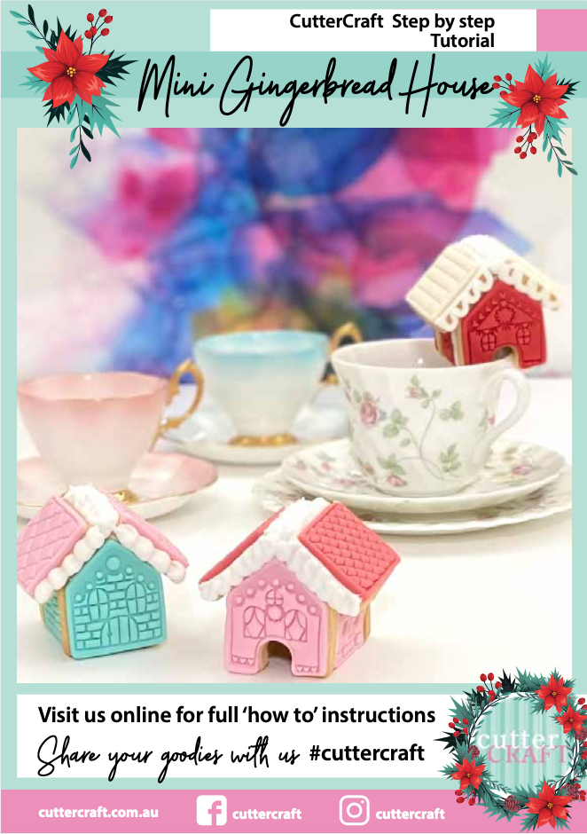 Mini Gingerbread House Assembly Tutorial – CutterCraft